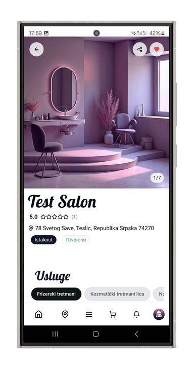 Trazim salon